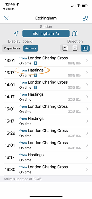 User Guide - Hastings Line App