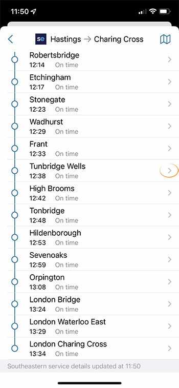 User Guide - Hastings Line App